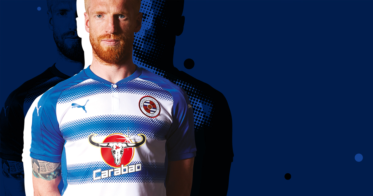 Reading FC. Logo design, social media and architectural graphics